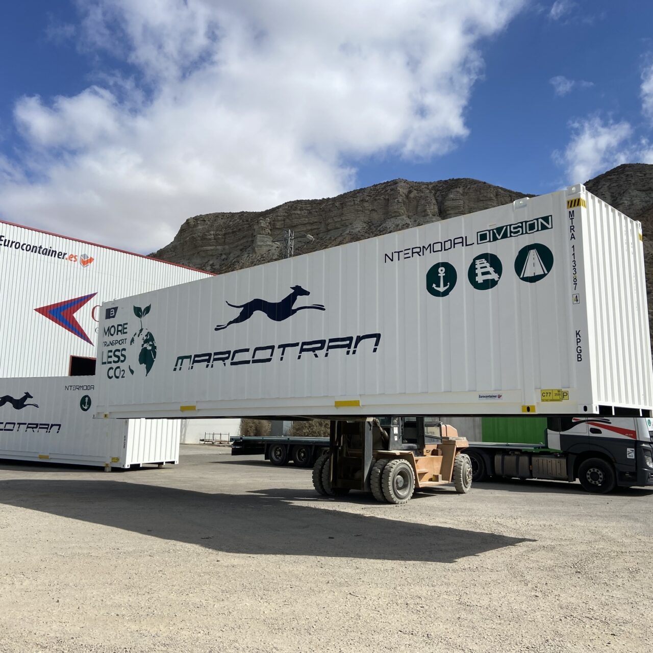 45’ swap body - Eurocontainer Manufacturer